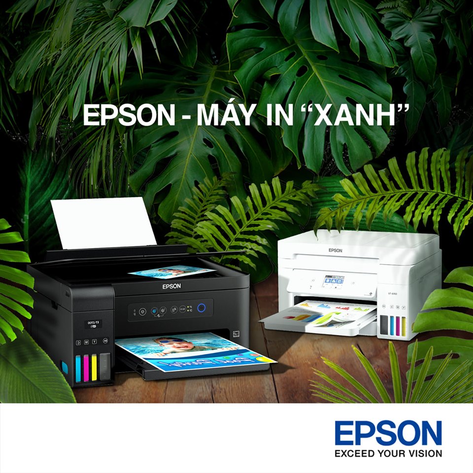 Cùng Epson Chung Tay Bảo Vệ Môi Trường Sống! - DTEX - NƠI MUA SẮM ...